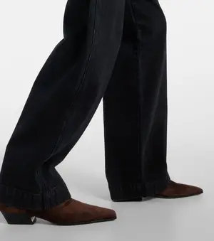 Khaite Hewitt High-rise Straight Jeans