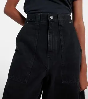 Khaite Hewitt High-rise Straight Jeans