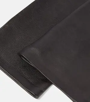 THE ROW Simon Leather Gloves