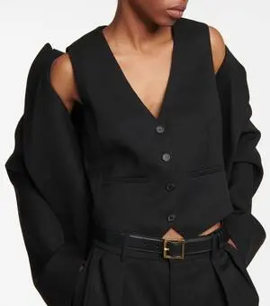 Wardrobe.NYC Wool Waistcoat