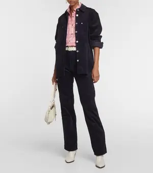 MARANT ETOILE Rwan Flared Corduroy Pants