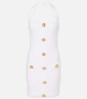 Balmain Button Up Cocktail Dresses