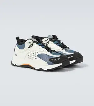 ATHLETICS FOOTWEAR 2.0 Mid Leather-trimmed Sneakers