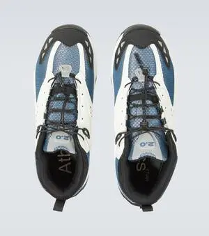 ATHLETICS FOOTWEAR 2.0 Mid Leather-trimmed Sneakers