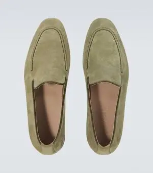 Manolo Blahnik Truro Suede Loafers