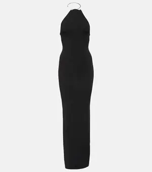 AYA MUSE Clava Halterneck Maxi Dress