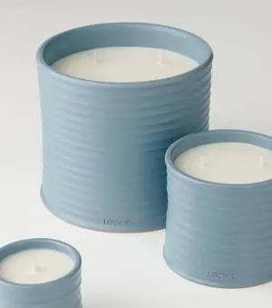 Loewe Cypress Balls Medium Scented Candle - Blue