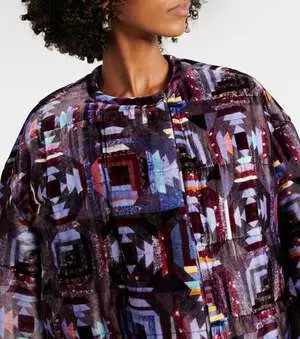 Isabel Marant Étoile Doriane Printed Puffer Coat