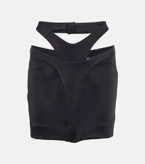 MUGLER Cutout Miniskirt