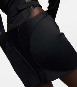 MUGLER Cutout Miniskirt