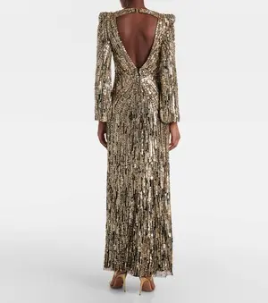 Jenny Packham Avalon Sequined Gown