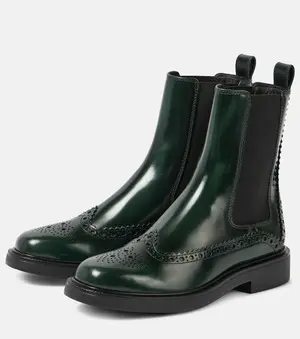 TOD'S Leather Chelsea Boots