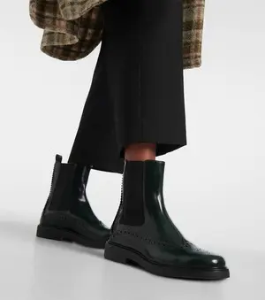 TOD'S Leather Chelsea Boots