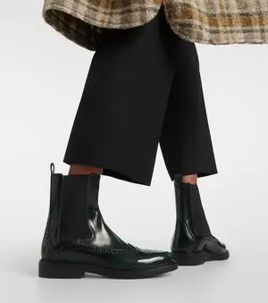 TOD'S Leather Chelsea Boots