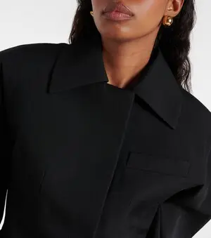 Jacquemus La Veste Castagna Virgin Wool Jacket