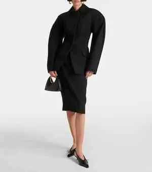 Jacquemus La Veste Castagna Virgin Wool Jacket