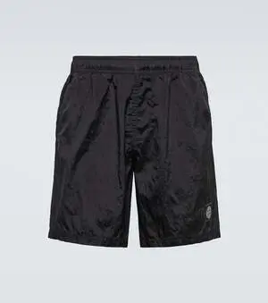 Stone Island Compass Swim Trunks - Black