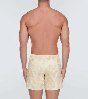 Commas Printed Swim Shorts