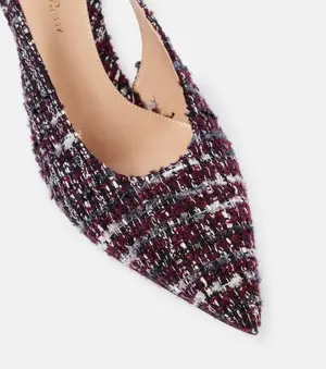 GIANVITO ROSSI 55 Boucle Slingback Pumps