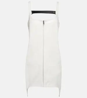 COURREGES Cotton-blend Mini Dress