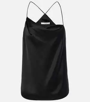 THE SEI Silk Satin Top