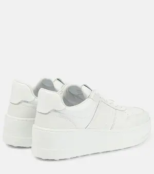 TOD'S Leather Platform Sneakers