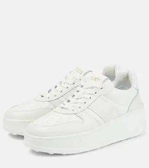 TOD'S Leather Platform Sneakers