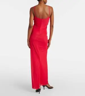 Christopher Esber Molded Venus Maxi Dress - Red