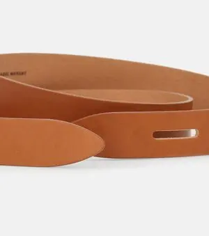 Isabel Marant Étoile Lecce Leather Belt - Brown