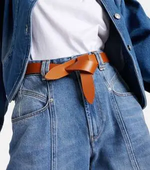 Isabel Marant Étoile Lecce Leather Belt - Brown
