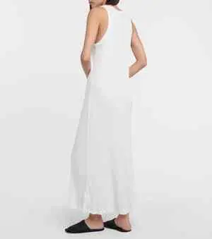 THE ROW Yule Cotton Midi Dress