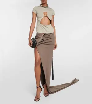 Rick Owens Cutout T-shirt