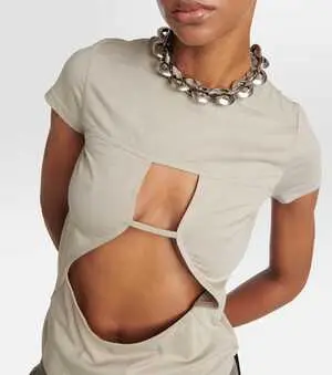 Rick Owens Cutout T-shirt