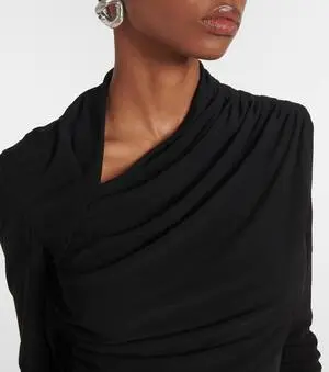 FFORME Joy Pleated Jersey Maxi Dress