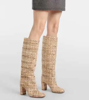 GIANVITO ROSSI Boucle Knee-high Boots