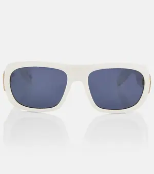 Dior Lady 95.22 S1i Square Sunglasses - White