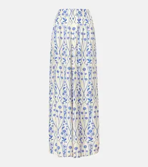 Agua Bendita Printed Palazzo Pants