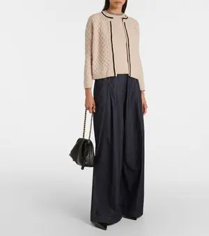 Max Mara Baviera Wool-cashmere Cardigan