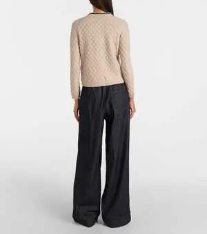 Max Mara Baviera Wool-cashmere Cardigan