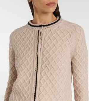 Max Mara Baviera Wool-cashmere Cardigan