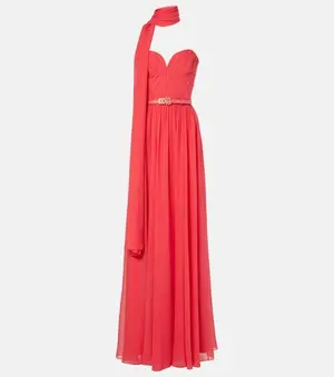 Elie Saab Belted Evening Dresses