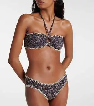 MARANT ETOILE Starneage Halterneck Bikini Top