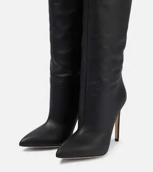 Paris Texas Fringed Over-the-knee Leather Boots