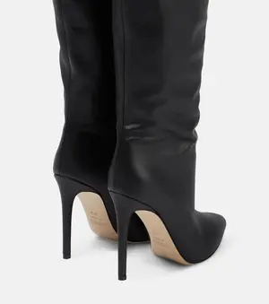Paris Texas Fringed Over-the-knee Leather Boots