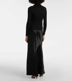 Vince Wool And Silk-blend Top