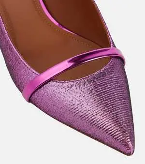 MALONE SOULIERS Maureen Lurex® Slippers - Purple
