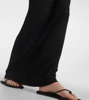 TOTEME Crochet Maxi Dress