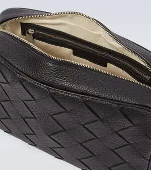 Bottega Veneta Intrecciato Leather Camera Bag