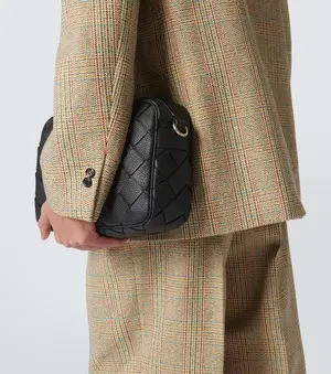 Bottega Veneta Intrecciato Leather Camera Bag