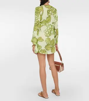 Etro Printed Ramie Tunic